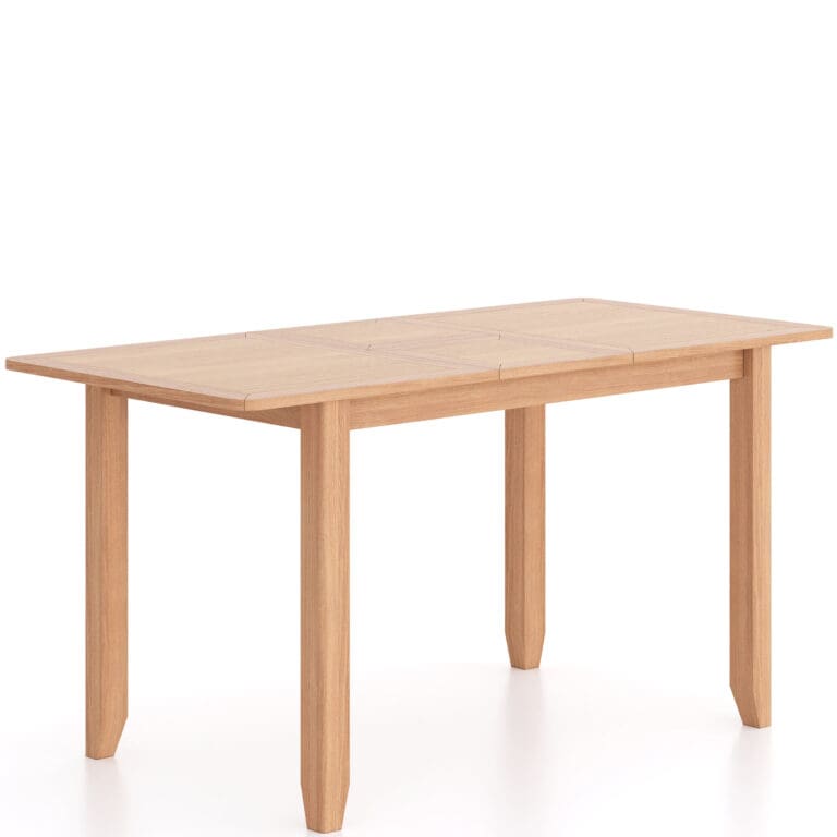 New York 125/165cm Extending Dining Table - Oak and Pine Online New York 125/165cm Extending Dining Table - Oak and Pine Online